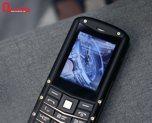 TEXET 520R - Điện thoại Chống Nước xách tay Nga, Viền Gold cao cấp